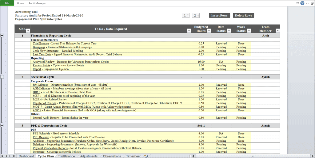 Audit Management Tool | AccountingTool