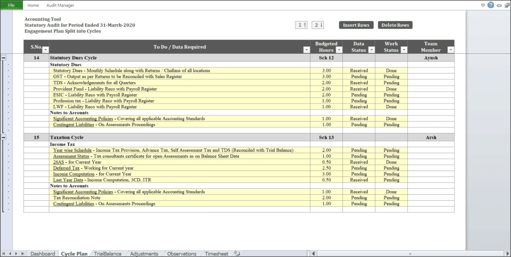Audit Management Tool | AccountingTool